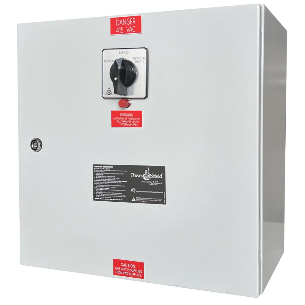 External Maintenance Bypass Switch for 20K 3/1 - PowerShield Power ...