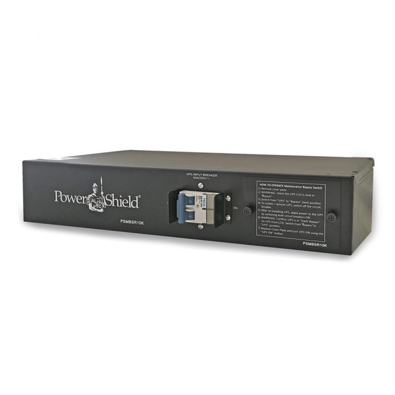 External Maintenance Bypass Switch, 10kVA - Power Shield Power ...